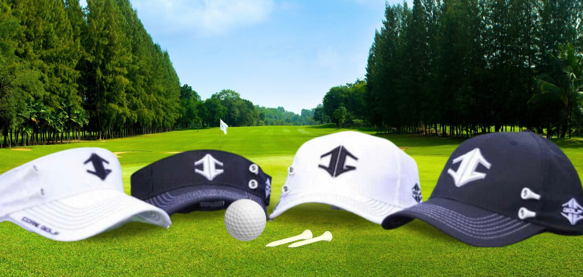 Core Gear Golf | Home of The Patented Tee'd Up Golf Headwear